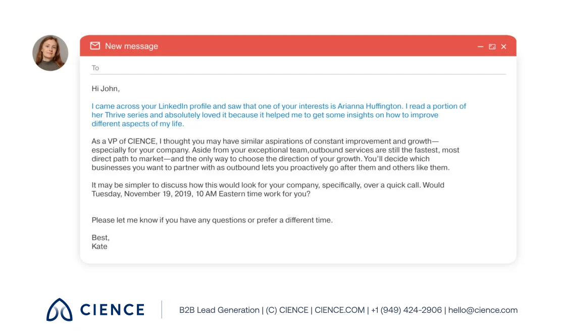 10 Email Personalization Hacks: How to Grab a Prospect’s Attention | CIENCE