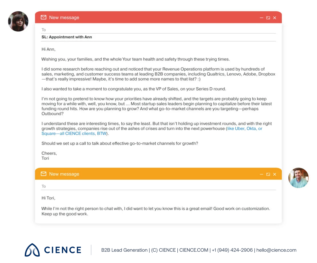 10 Email Personalization Hacks: How to Grab a Prospect’s Attention | CIENCE