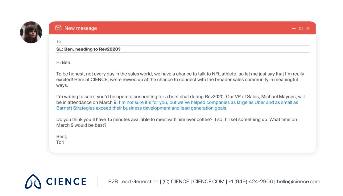 10 Email Personalization Hacks: How to Grab a Prospect’s Attention | CIENCE
