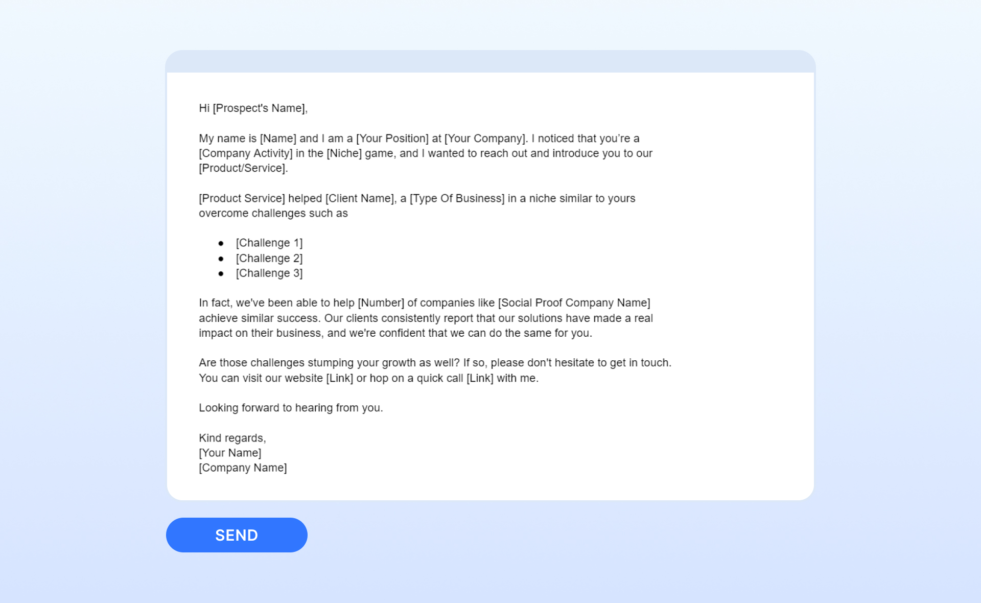 10 Best Cold Email Templates for B2B Sales | CIENCE